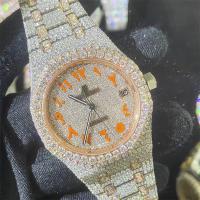 China VVS1 Moissanite  Watches Piguet 41 Mm Iced Out Ap Watch For Unisex for sale