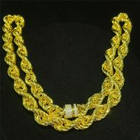 China 11mm Latest Version Hand Moissanite Hip Hop Chains Round Inlaid Gold Rope Chain for sale