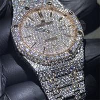 China OEM Moissanite AP Luxury Hip Hop Watches Mens Lab Diamond Watch for sale