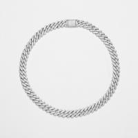 China D Color Moissanite Cuban Link Chain GRA Iced Out Hip Hop Jewelry 20MM for sale
