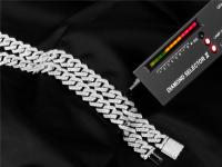 China Pass Diamond Test Moissanite Hip Hop Chains for sale