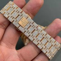 China Hip Hop Hand Setting Moissanite Audemars Piguet Luxury Moissanite Ap Watch for sale