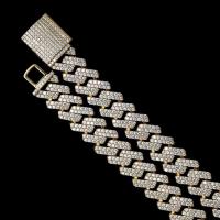 China GRA Jewelry Miami Moissanite Hip Hop Chains Pass Diamond Test Moissanite Cuban Link for sale