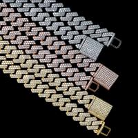China GRA Jewelry Miami Moissanite Hip Hop Chains Pass Diamond Test Moissanite Cuban Link for sale