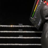 China Fine Jewelry Moissanite Tennis Chain S925 Silver Diamond Vvs Bracelet Hip Hop for sale
