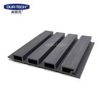 China Waterproof Weather-resistant Termite-proof WPC Wall Panel for Modern Villa Facade and Exterior Cladding for sale