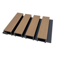 China Eco-friendly Waterproof Low Maintenance WPC Wall Cladding for Outdoor Decorative Siding for sale