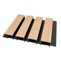 China Eco-friendly Waterproof Low Maintenance WPC Wall Cladding for Outdoor Decorative Siding for sale