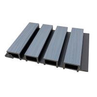 China Eco-friendly Waterproof Low Maintenance WPC Wall Cladding for Outdoor Decorative Siding for sale
