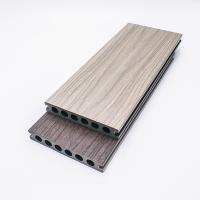 China 3D Embossed Finish Waterproof Anti-Slip WPC Decking Wood Plastic Composite Outdoor Decking for sale