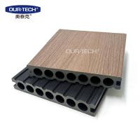 China 148*23mm Easy Install WPC Decking with Co-Extrusion Protective Layer for Durable Outdoor Flooring for sale