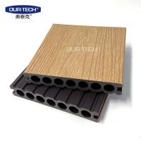 China 148*23mm Easy Install WPC Decking with Co-Extrusion Protective Layer for Durable Outdoor Flooring for sale
