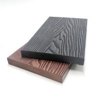 China 140*20mm WPC Wood Plastic Composite Decking ECO Friendly Anti UV Outdoor Solid Waterproof High Strength for sale
