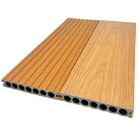 China 148*23mm Waterproof UV Resistant Second Generation Co-Extrusion WPC Decking Composite Decking Board for Outdoor Use for sale