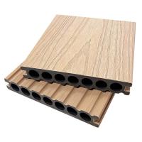 China 148*23mm Waterproof UV Resistant Second Generation Co-Extrusion WPC Decking Composite Decking Board for Outdoor Use for sale
