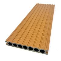 China 148*23mm Waterproof UV Resistant Second Generation Co-Extrusion WPC Decking Composite Decking Board for Outdoor Use for sale