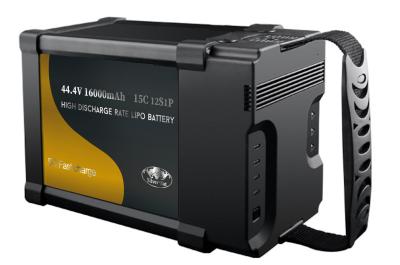 China High Power 44.4V 16000mAh Lithium Ion Battery For Plant Protection UAV, Surveying Mapping Drones for sale