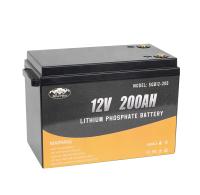 China LFP 12V 200AH Lithium Ion-Battery For Golf Car, RV And Home Solar Energy System for sale