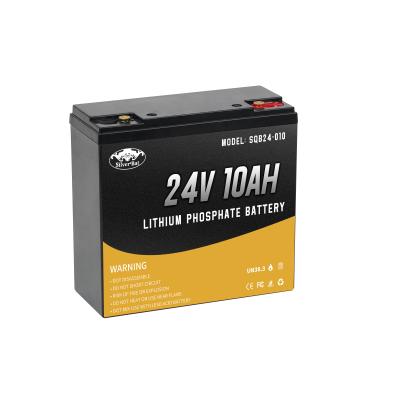 China LifePo4 LFP 24V 10AH Lithium-Ion Battery For Mobility Scooters Ride-On Toy Cars for sale