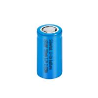 China Cylindrical 16310 Lithium Ion Reachargeable Battery 3.6V 550 Mah For Replacement Of Size CR123 for sale
