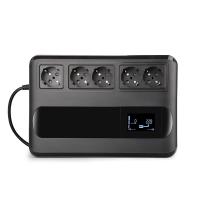 China Standby UPS 400VA 255W Surge Protector Battery Power Backup, For Home Networks, IoT Devices, And Entertainment Devices for sale