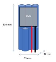 China 25.2V 3000mah High Power Battery 30A Discharge For RC Drones, E-Scooter for sale