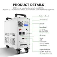 China Portable Power Supply 3KW 5KW 48V 60Ah All-In-On System For Home Solar System And Outdoor Use for sale