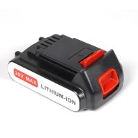 China 20V 2.5Ah Replacement Battery For Black And Decker LB20 LBX20 LST220 LBXR2020-OPE LBXR20B-2 LB2X4020 Cordless Tools for sale
