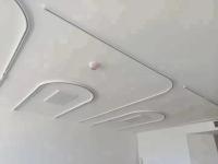 China Flatted Track Hospital Curtain Tracks U-Type/L-Type/Custom-Made/Quiet Running/Smooth Moving for sale