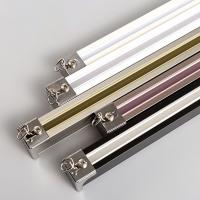 China Clean and Minimal Look Double Track Number Ceiling-Mounted Curtain Tracks 3.5*5/5.5*5cm for sale