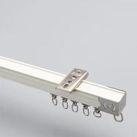 China Extendable Curtain Tracks for Windows of Different Widths Custom Flatted Track Design for sale