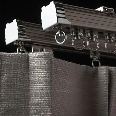 China Motorized Curtain Tracks Top Mounting for End Home Design 24 Hours After-Sales Service for sale
