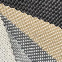 China Delicate Window Design Perfected with Modern Chocolate Embroidered Roller Blind Fabric for sale