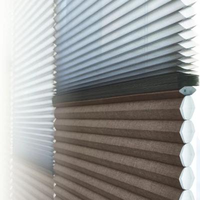 China Horizontal Structure Soft Glow Light-Filtering Honeycomb Blinds for Modern Living for sale