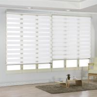 China Grey Indoor Blinds Zebra Roller Blind for Day and Night Wholesales OEM Shipping Cost for sale