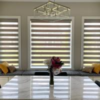 China Grey Indoor Blinds Zebra Roller Blind for Day and Night Wholesales OEM Shipping Cost for sale