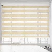 China Grey Indoor Blinds Zebra Roller Blind for Day and Night Wholesales OEM Shipping Cost for sale