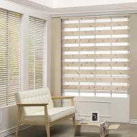 China Grey Indoor Blinds Zebra Roller Blind for Day and Night Wholesales OEM Shipping Cost for sale