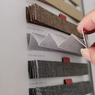 China Smooth Operation Easy-Glide Pleated Blinds Fabric Customized or Contact Us for Color Cards for sale