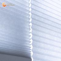 China Versatile Pleated Blinds Fabric Customizable and Versatile for Any Window Design for sale