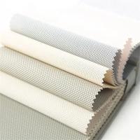 China Polyester/Fiberglasss/Linen Base Materials Electric Easy Clean Roller Blinds Fabric for sale
