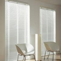 China Customized Bathroom Anti UV and Heat Insulation Electric Motorized Shangrila Blinds for sale