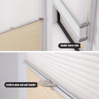China WELLSOURCE Manual Cordless Day and Night Cellular Shades Non Blackout Light Filtering Honeycomb Fabric for Home, Office, for sale
