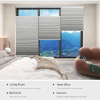 China WELLSOURCE Light Filtering/Dimout Cellular Shades Cordless, Top Down Bottom Up Blinds for Windows, 1.5