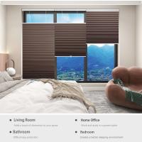 China WELLSOURCE Light Filtering/Dimout Cellular Shades Cordless, Top Down Bottom Up Blinds for Windows, 1.5
