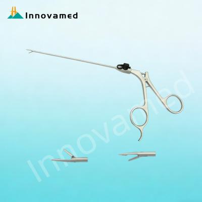 China 170mm Abdominal Fascial Closure Forceps With Up And Down Openings for sale