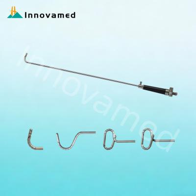China Stainless Steel Golden Finger Forceps 460mm Laparoscopic Surgery Equipment for sale