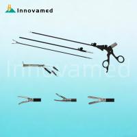 China laparoscopic Bipolar Dissecting Fenestrated Coagulation Forceps 5×330mm for sale