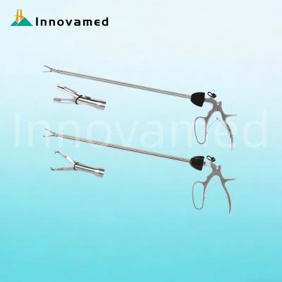 China φ10x330mm Reusable Laparoscopic Bulldog Clamp Bulldog Clips For MIS Surgery for sale