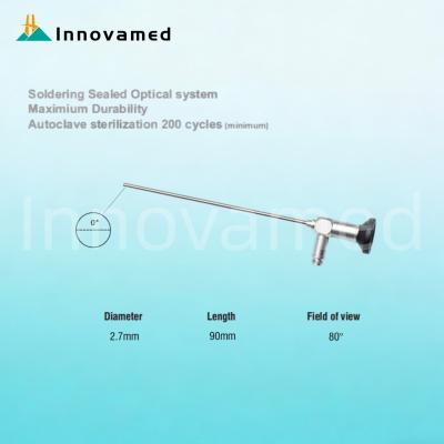 China STAINLESS STEEL 2.7MM RIGID OTO ENDOSCOPE SURGICAL INSTRUMENT FOR ENT DIAGNOSTICS for sale